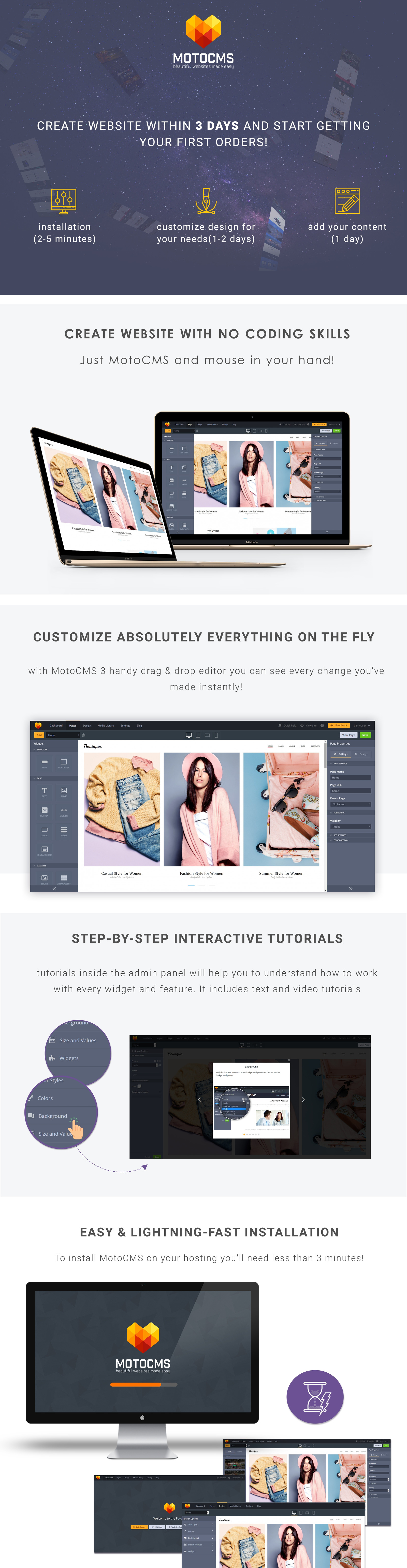 Boutique - Fashion Photo Gallery Template - TemplateMonster