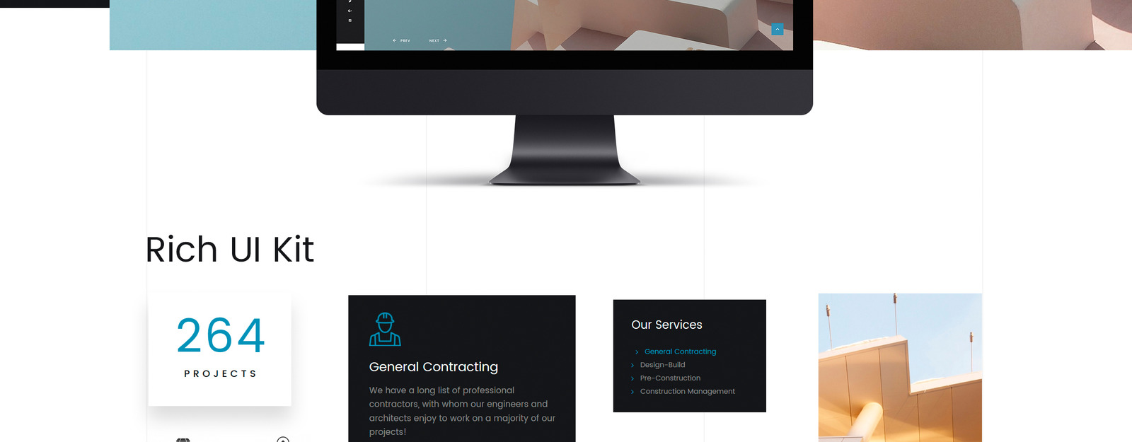 Awatec - Stylish Construction Company Multipage HTML Website Template