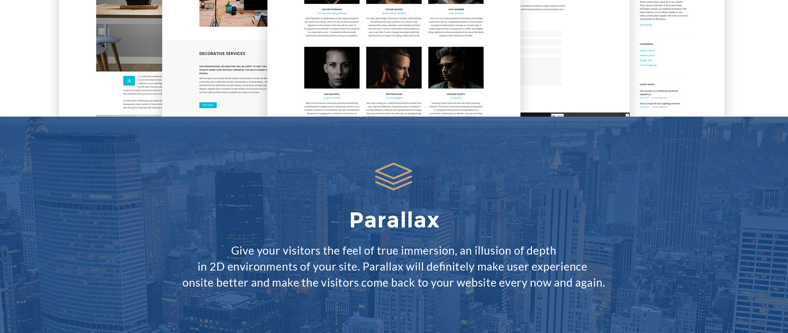 Mega Construct - Construction Company Multipage HTML5 Website Template
