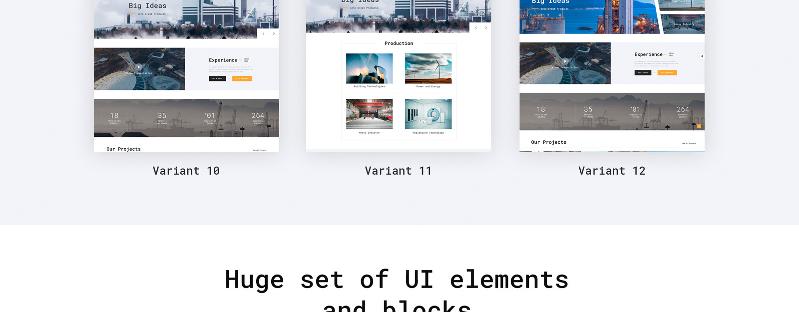Spectrum - Construction Multipage HTML Website Template