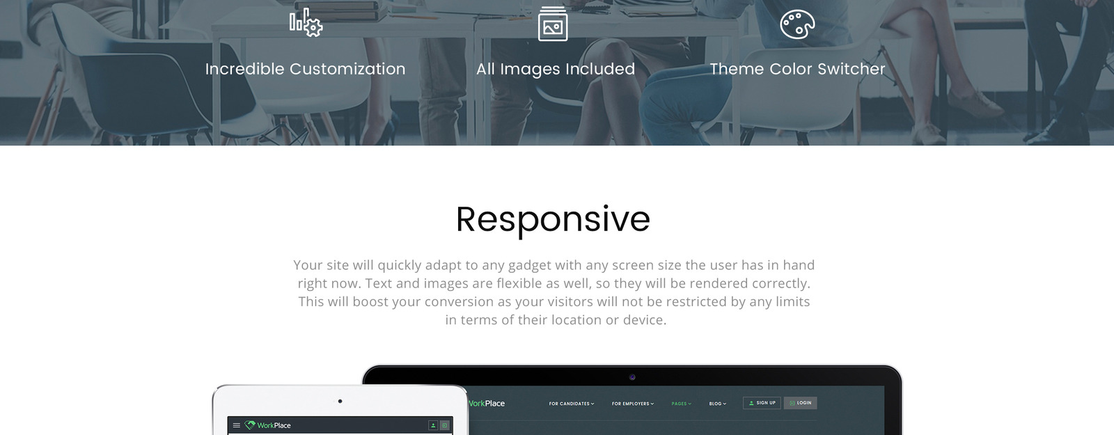 WorkPlace - Job Portal Multipage HTML5 Website Template