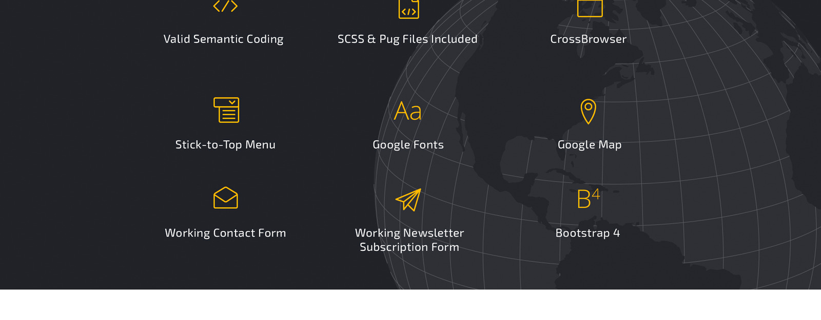 Bitcoin - Elegant Bitcoin HTML Landing Page Template