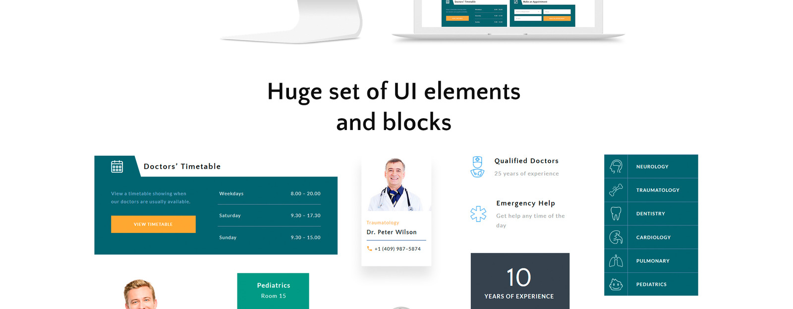 Hospital - Medical Service Multipage HTML5 Website Template