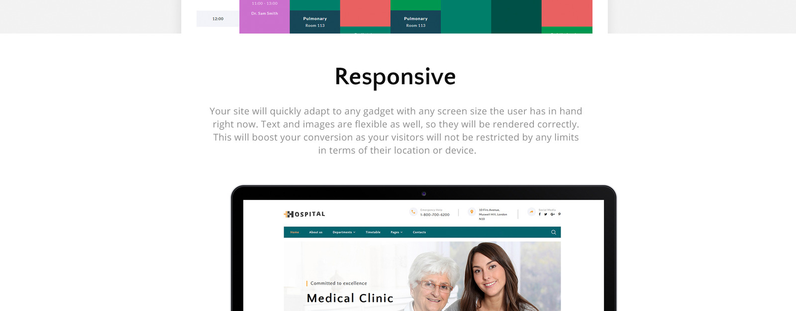 Hospital - Medical Service Multipage HTML5 Website Template