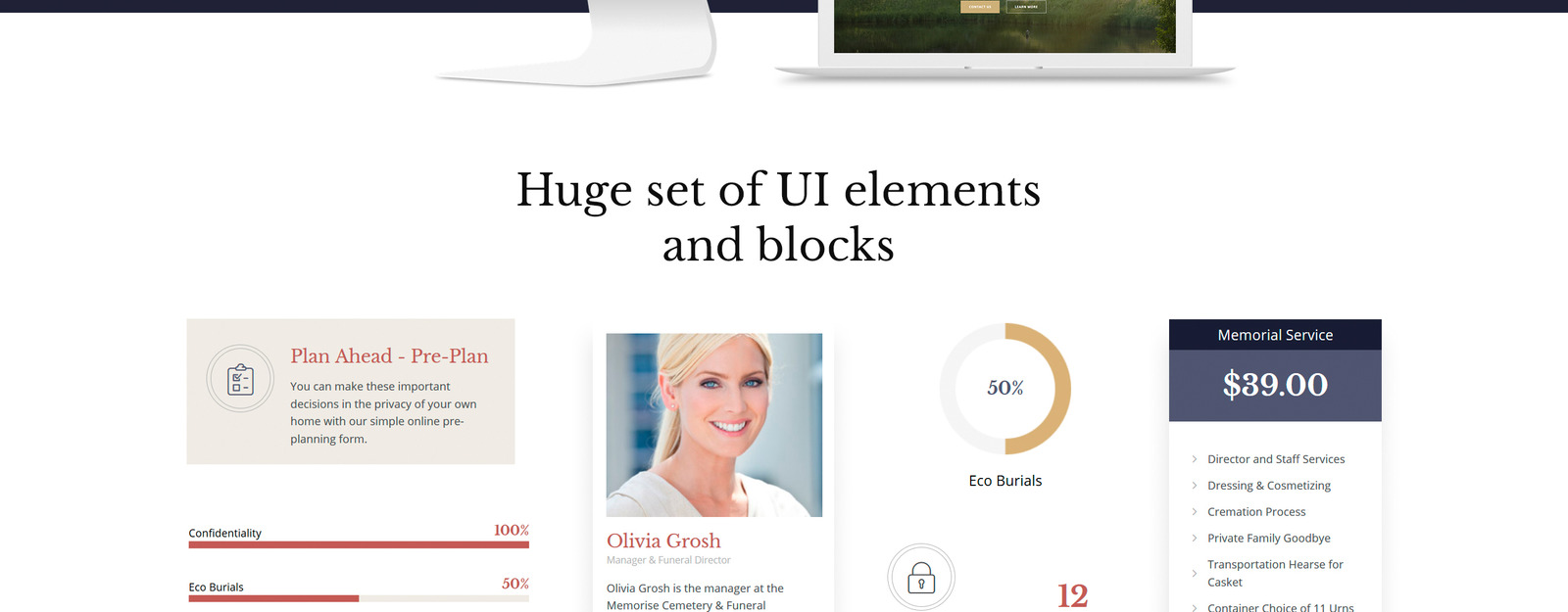 Compassive - Cemetery & Funeral Services HTML5 Website Template