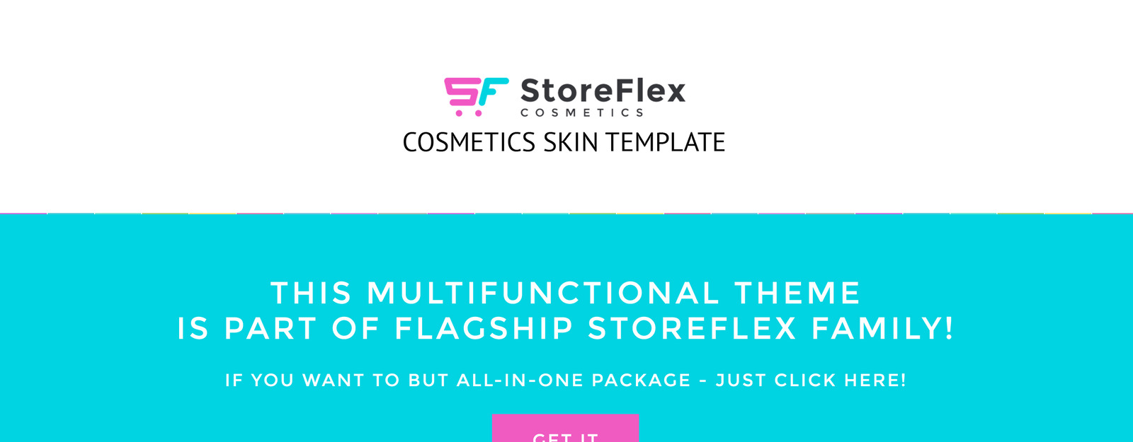StoreFlex - Cosmetics & Makeup OpenCart Template