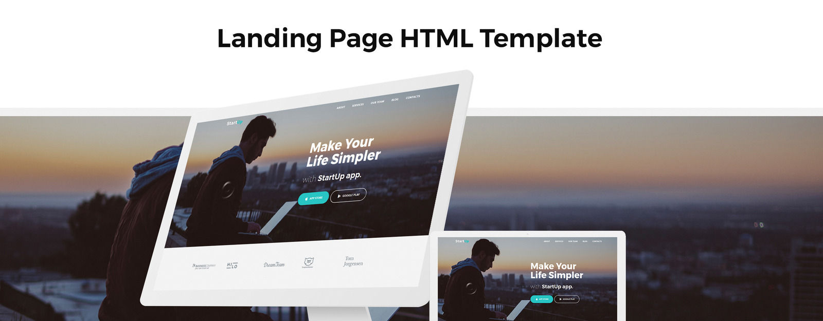 StartUp - Business Startup Company HTML5 Landing Page Template