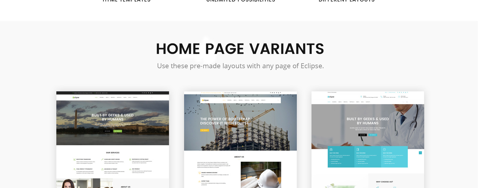 Eclipse - Multipurpose Website Template - TemplateMonster