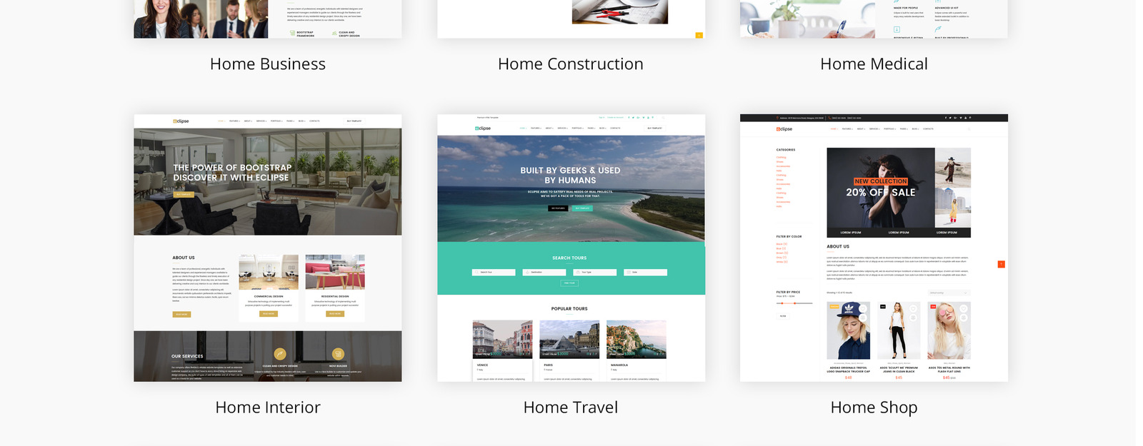 Eclipse - Multipurpose Website Template - TemplateMonster