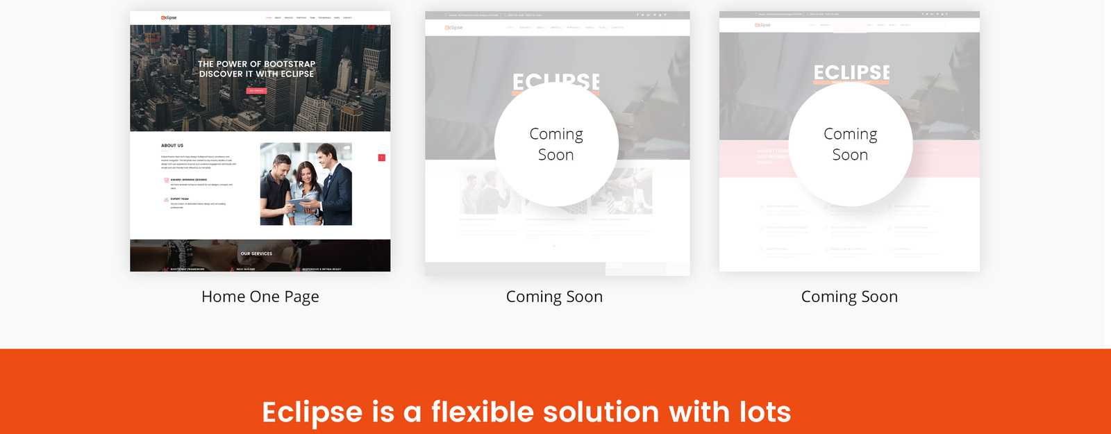 Eclipse - Multipurpose Website Template - TemplateMonster