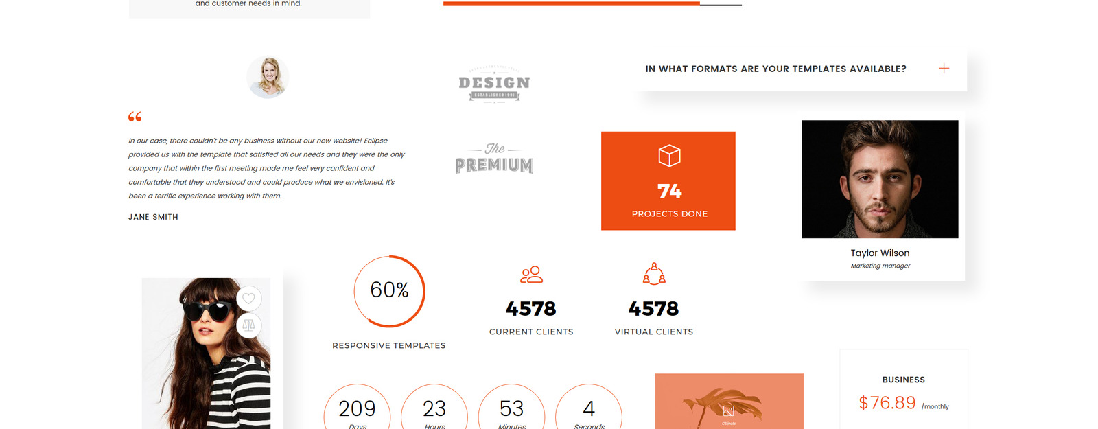 Eclipse - Multipurpose Website Template - TemplateMonster