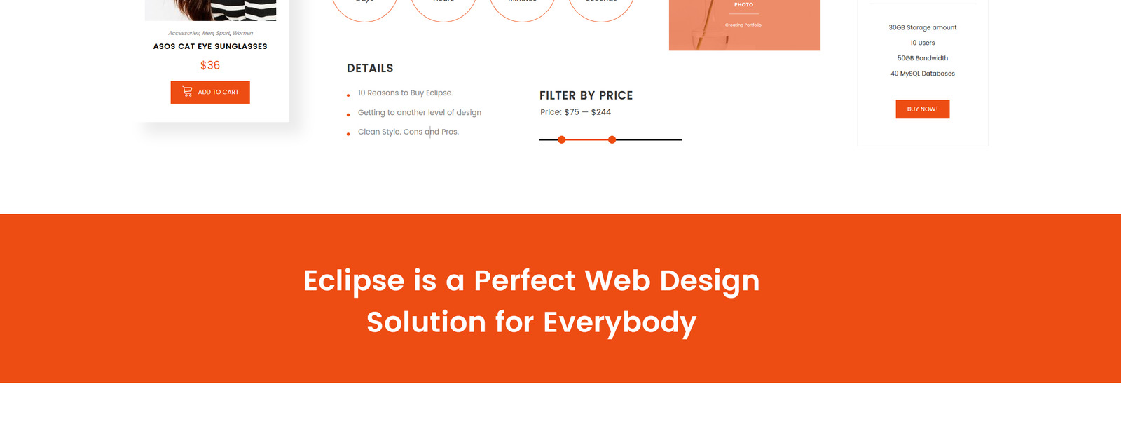 Eclipse - Multipurpose Website Template - TemplateMonster
