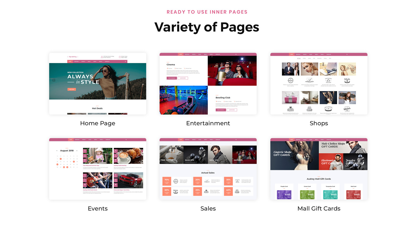 Top Selling - Fashion Store Multipage HTML5 Website Template