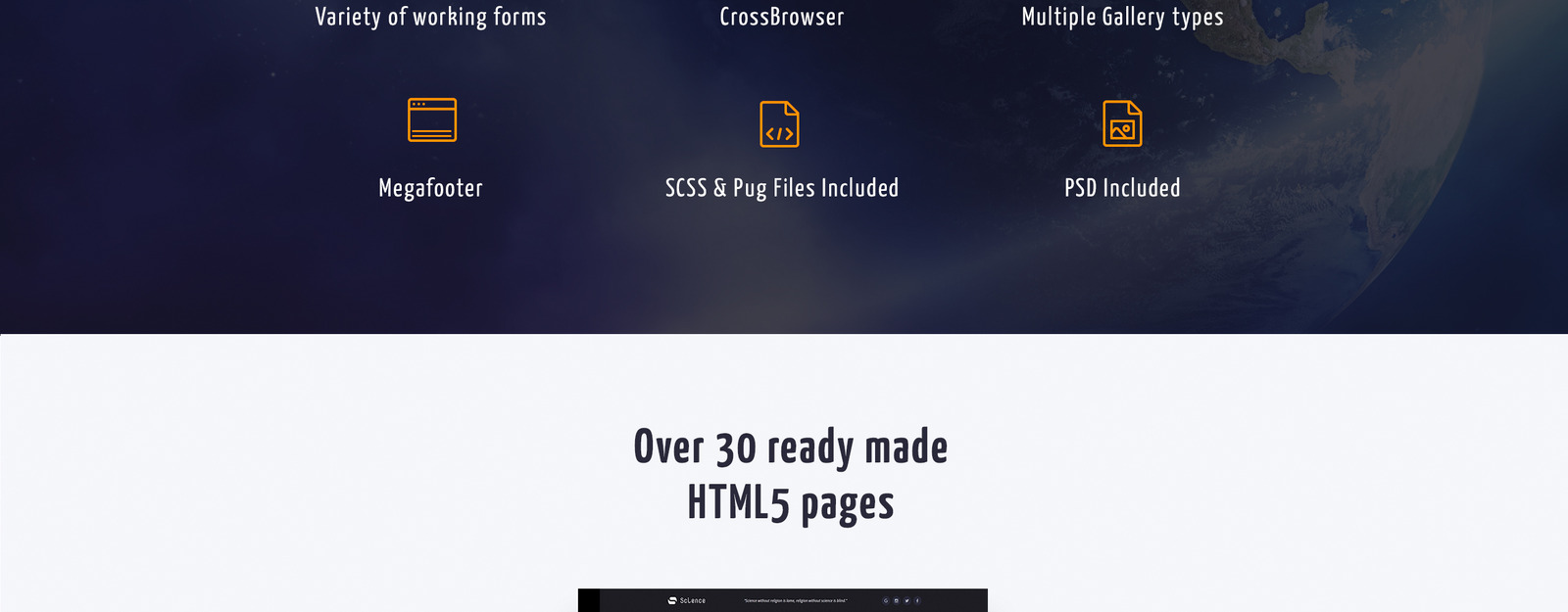 Science - Multipurpose HTML5 Website Template