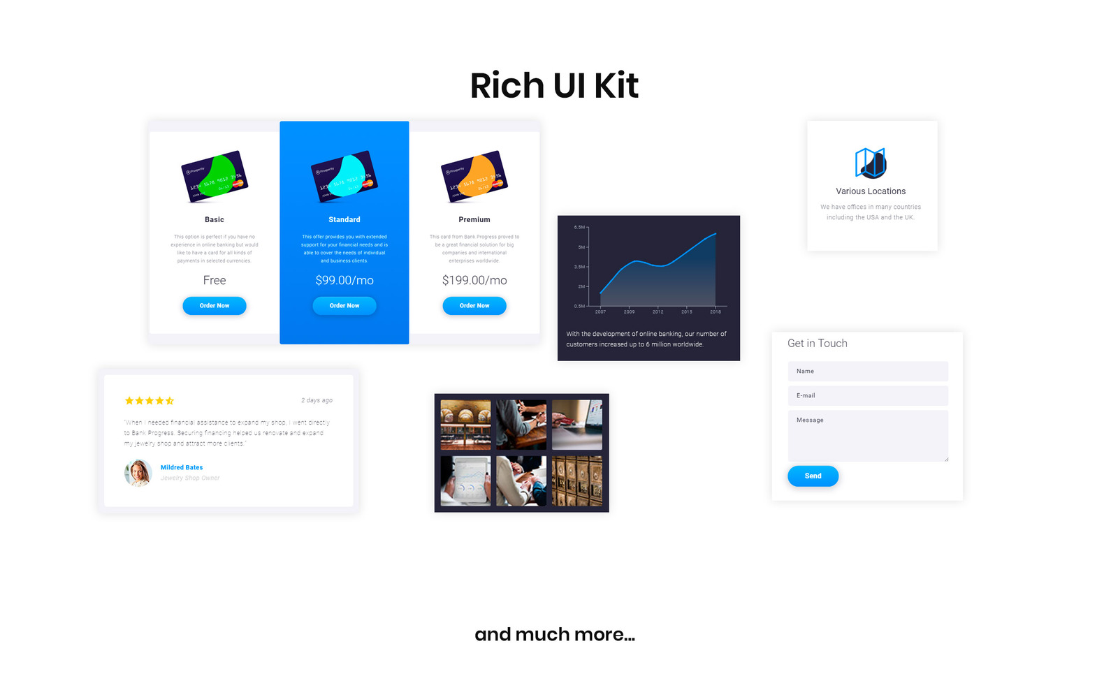 Bank Progress - Solid Bank HTML Landing Page Template