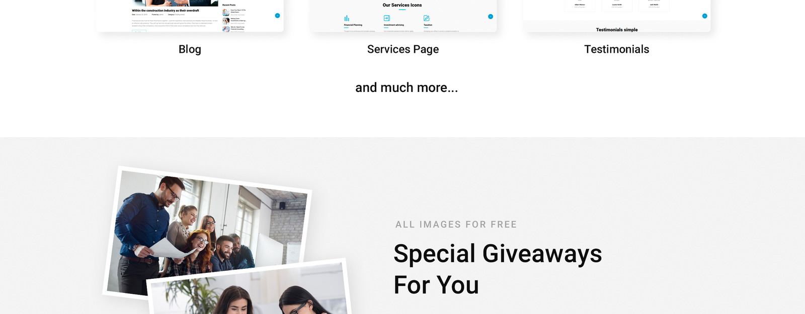 FinPRO - Financial Ready-to-Use Website Template