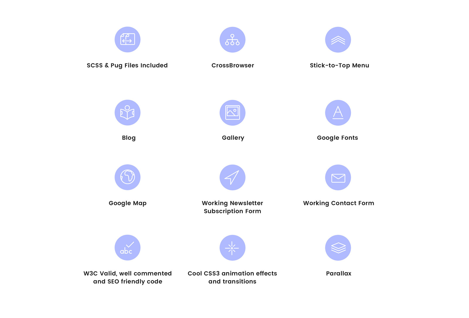 Dancehub - Dance Studio One Page Classic HTML Landing Page Template