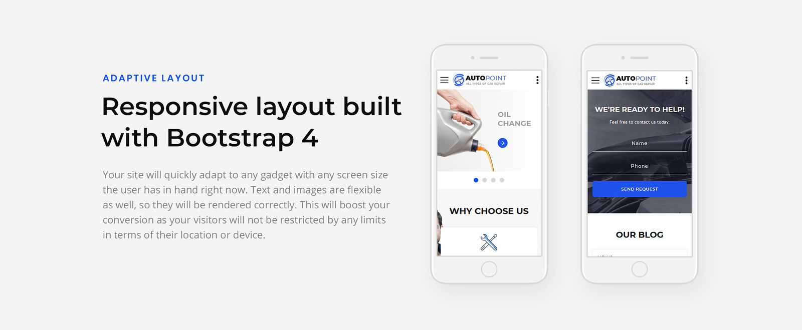 Autopoint - Car Repair Multipage Creative HTML Website Template