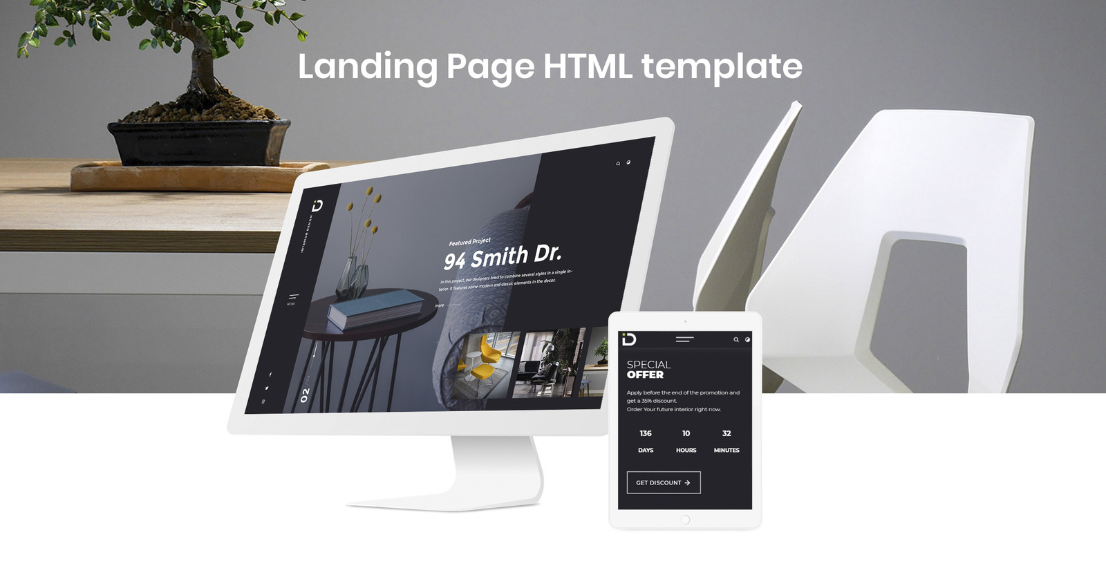 ID - Interior Design Studio Website Template