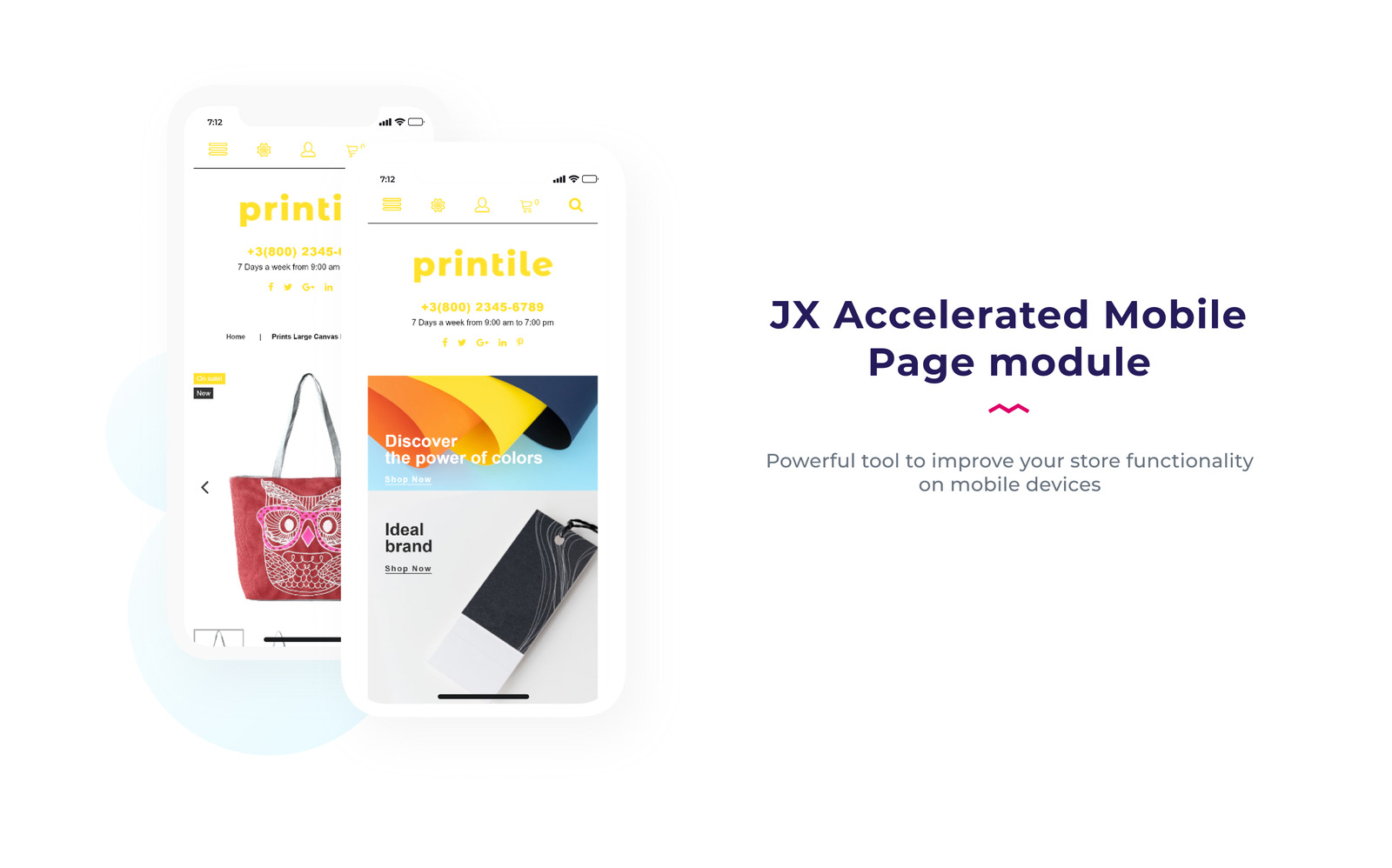 Printile - Print Shop Ecommerce Template PrestaShop Theme