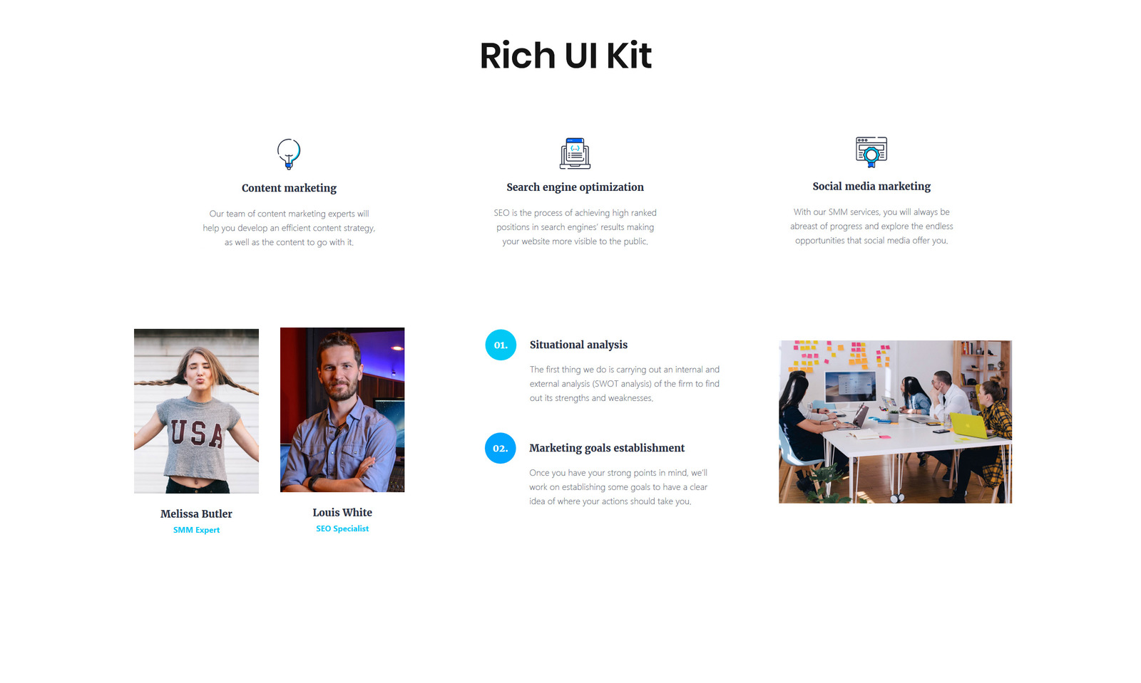 Lintense Digital Agency - Creative HTML Landing Page Template
