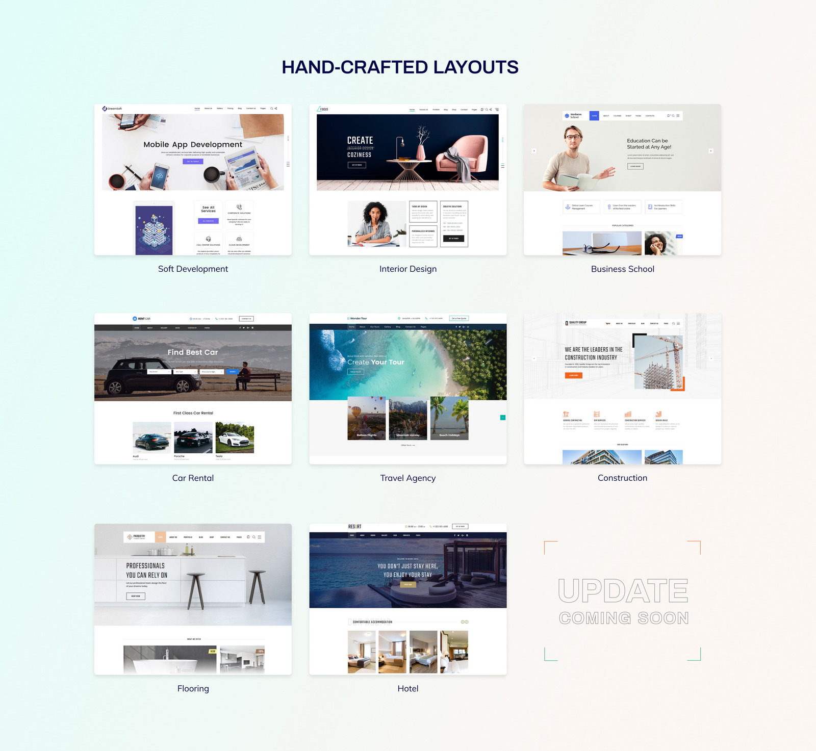 Cute - Universal Multipurpose Creative HTML Website Template