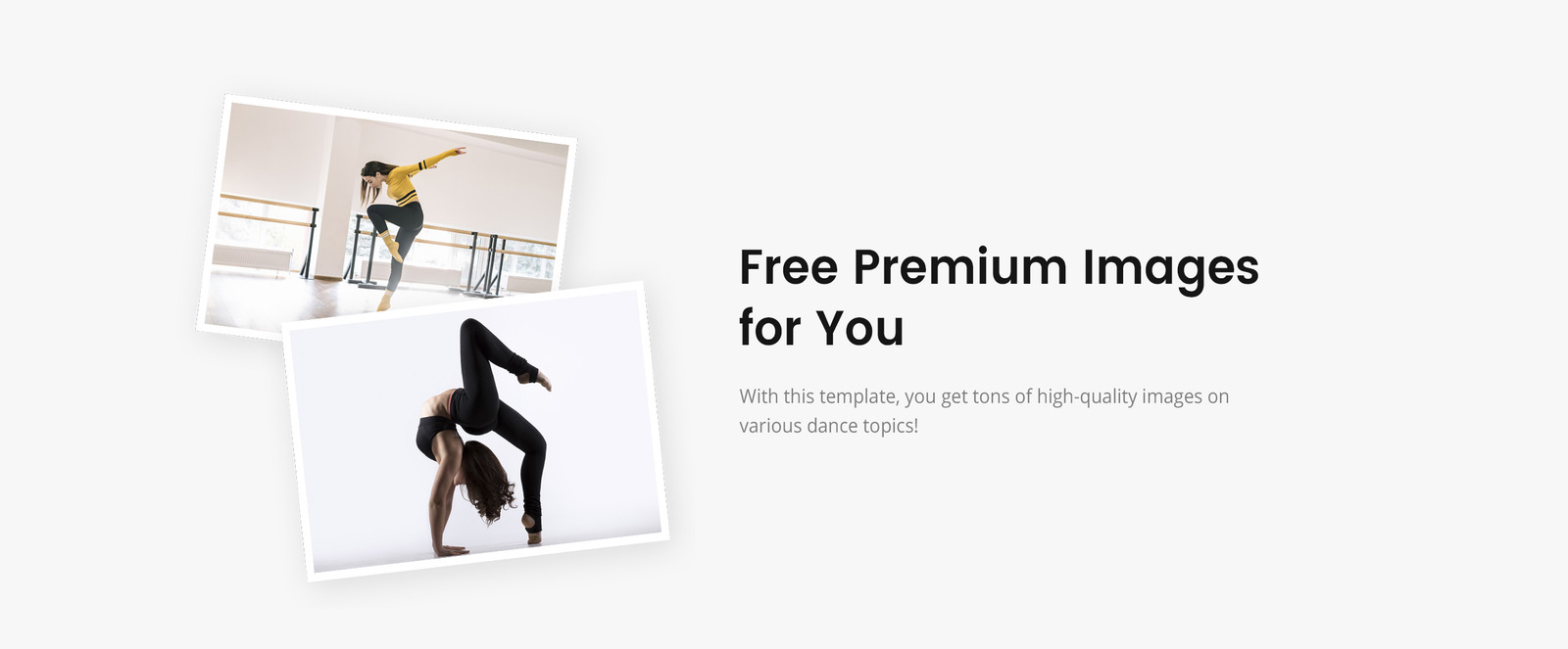 Aeromint - Dance Studio Landing Page Template