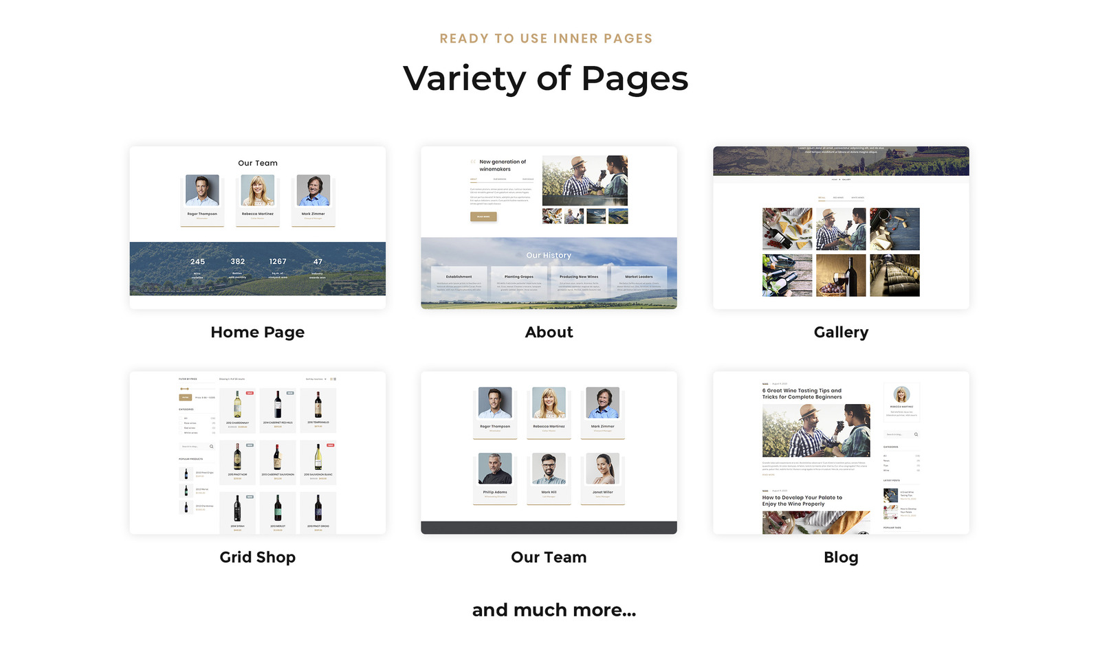 Winehouse - Online Wine Store Website Template