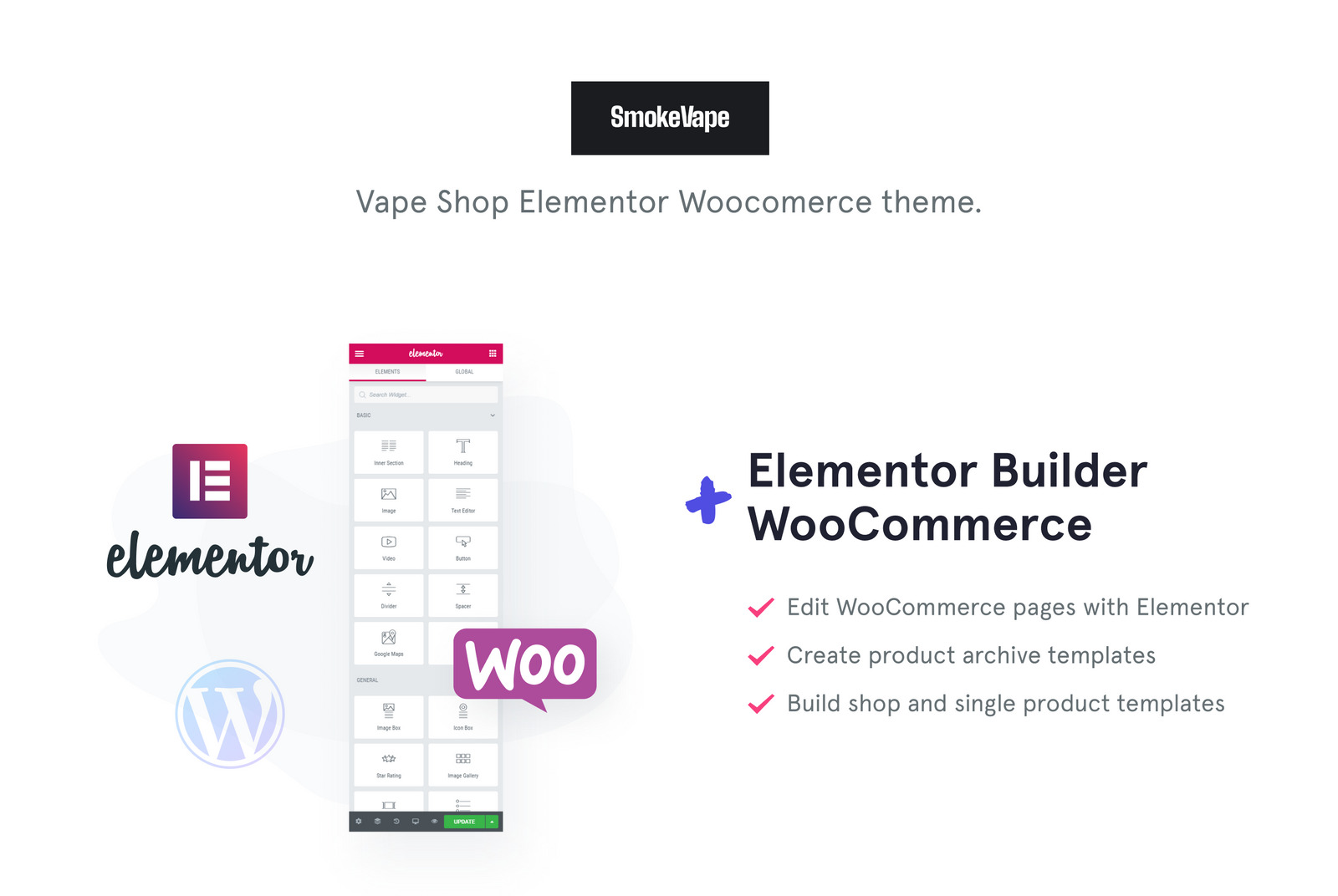 SmokeVape - Vape Shop eCommerce Websites WooCommerce Theme