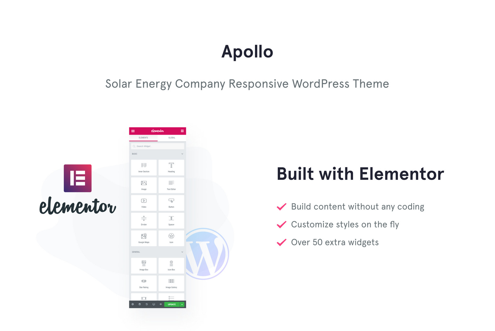 Apollo - Solar Energy Company Responsive WordPress Theme