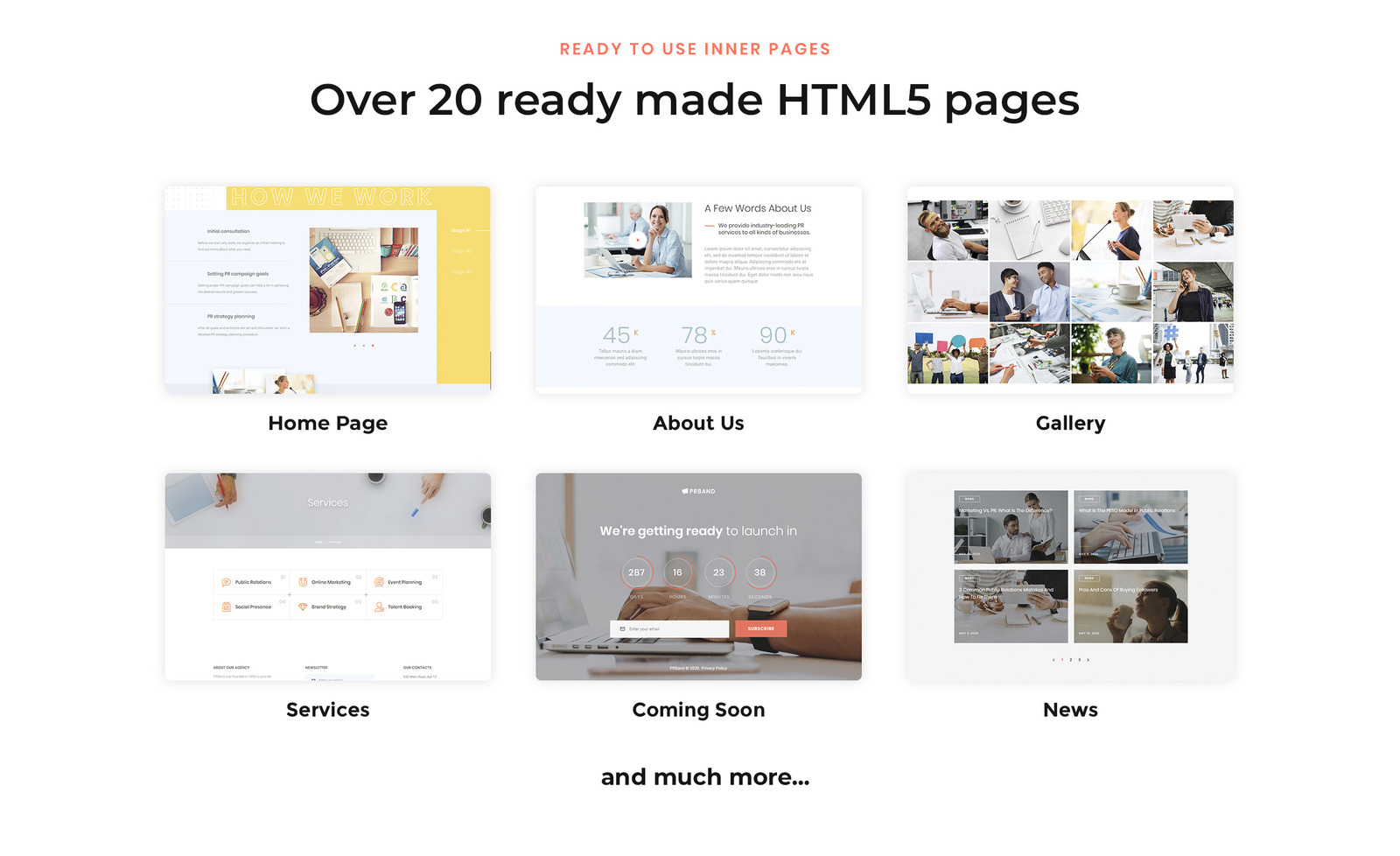 PRBand - PR Agency Website Template #98494 - TemplateMonster