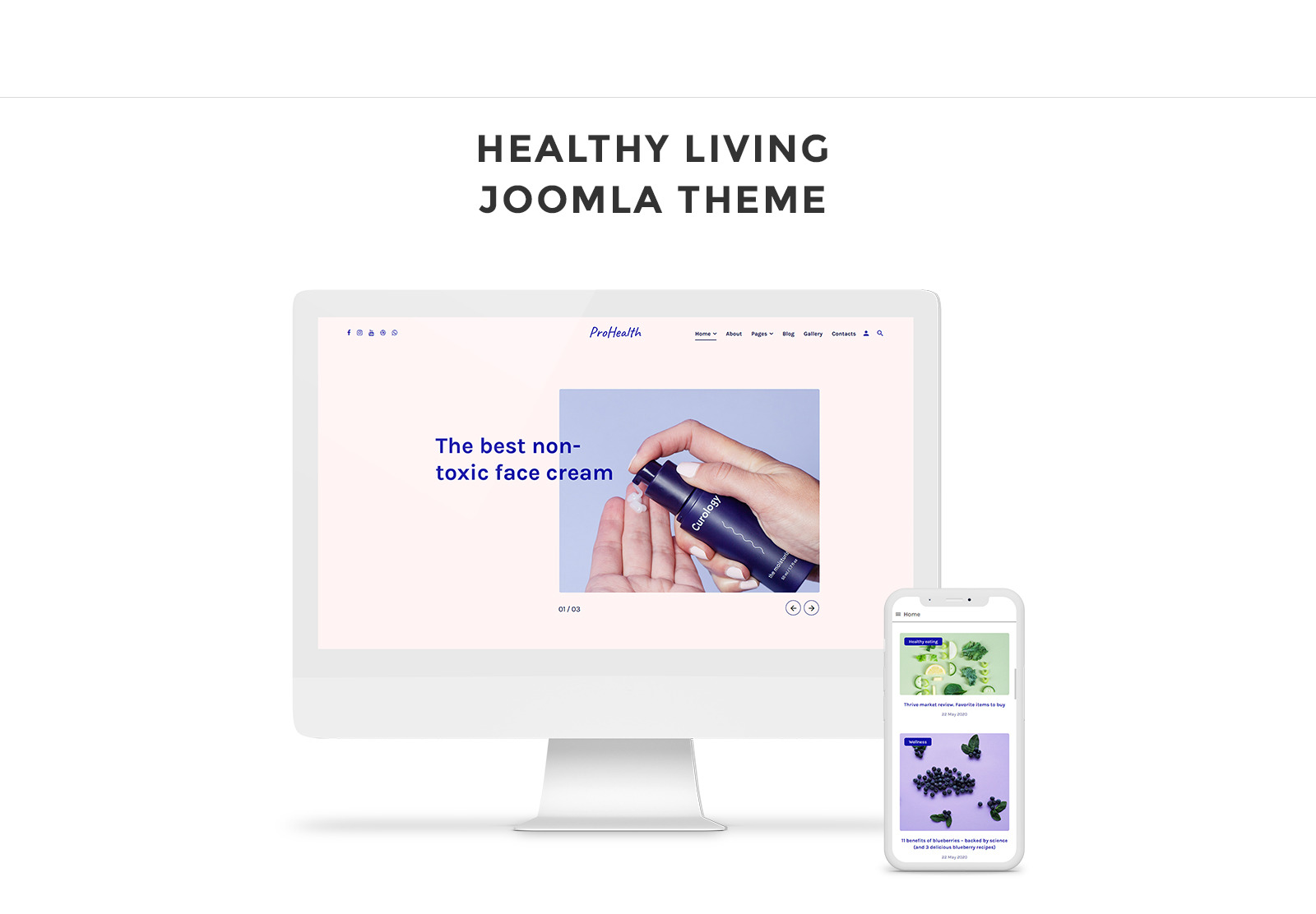 ProHealth - Life Coach Multipage Creative Joomla Template