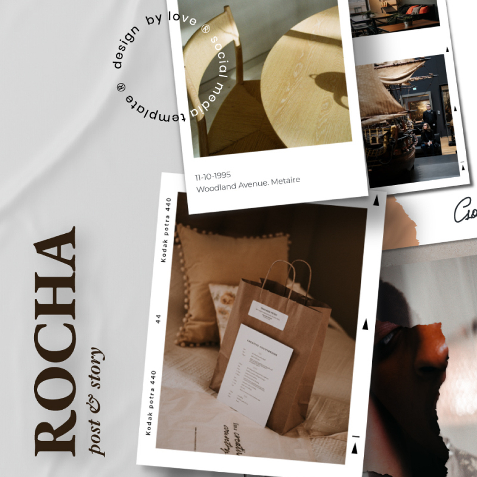 Rocha Social Media Template #101404 - TemplateMonster