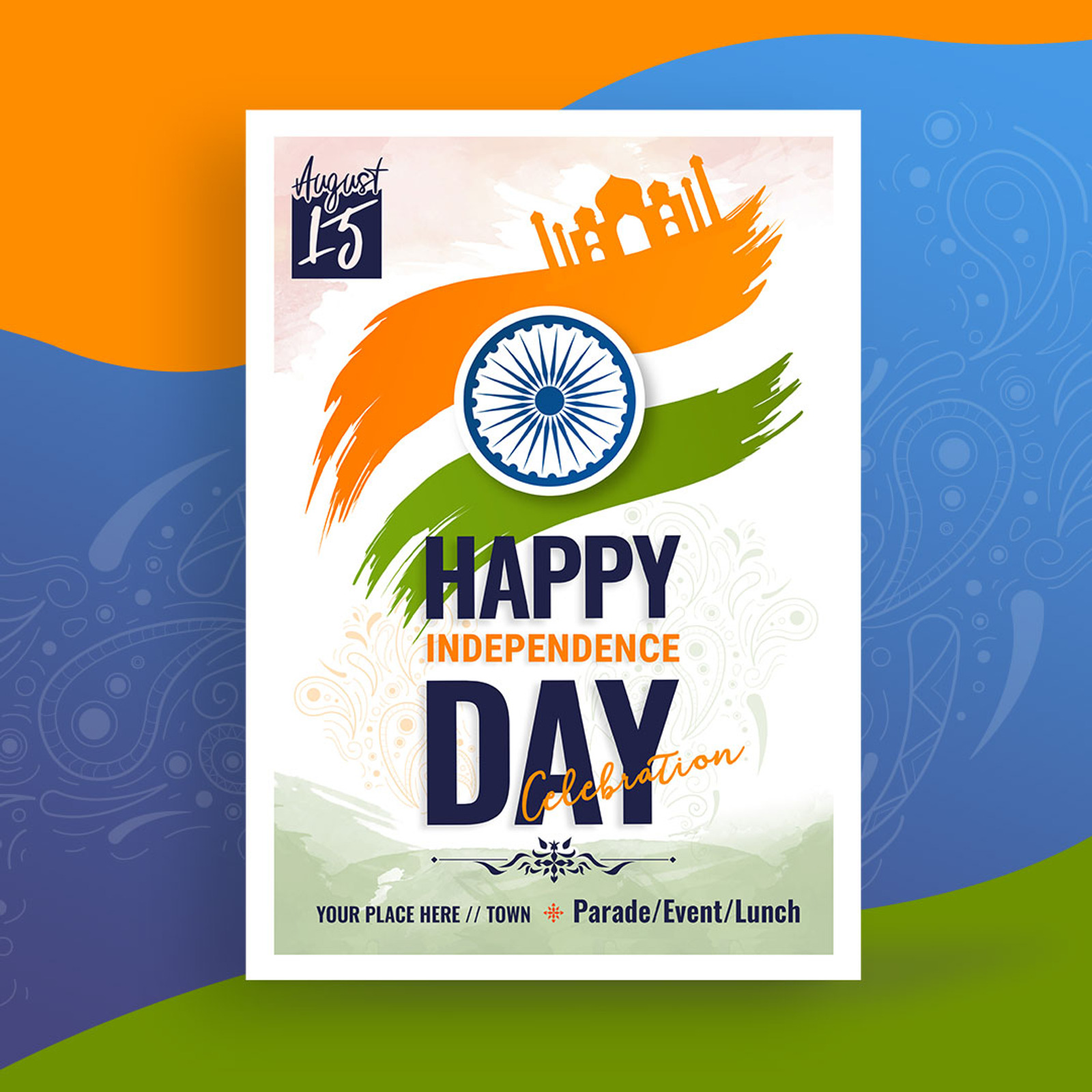 Independence Day Flyer/Poster - Corporate Identity Template