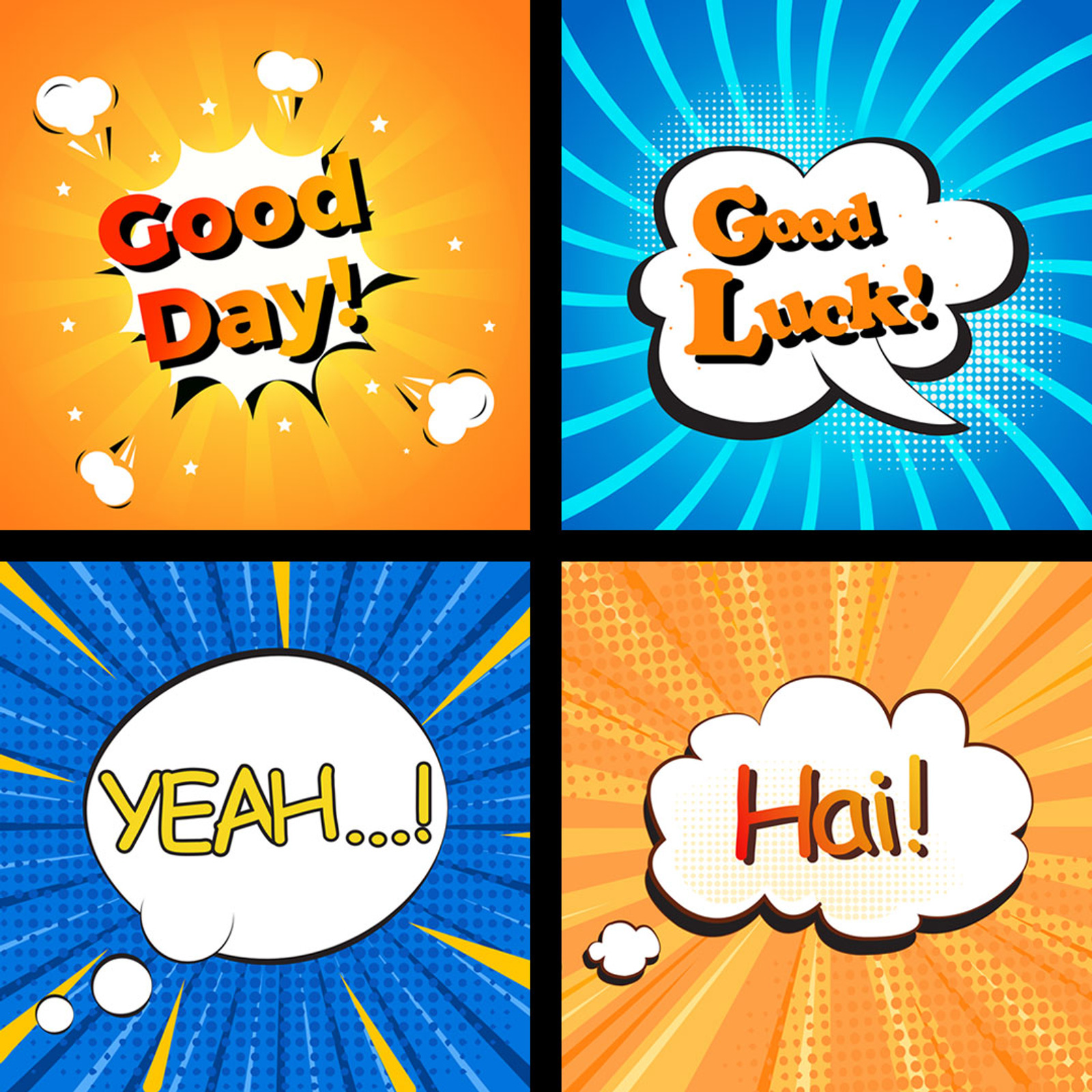 Comic Style Callout - Illustration #151100 - TemplateMonster