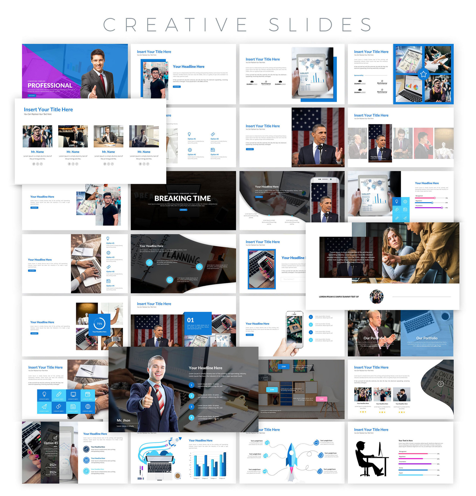Professional PowerPoint template #71063 - TemplateMonster