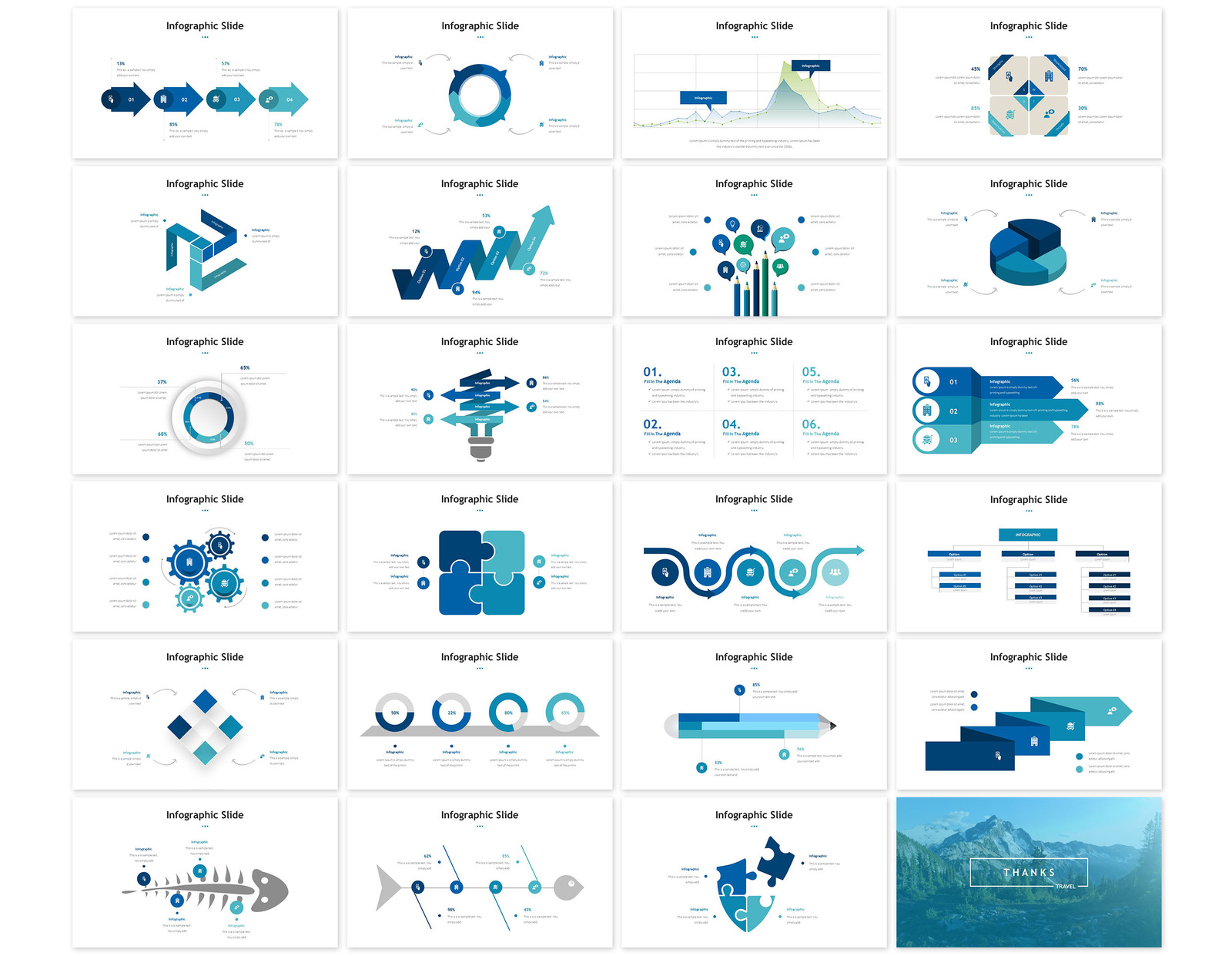 Enjoy Your Trip Presentation PowerPoint template
