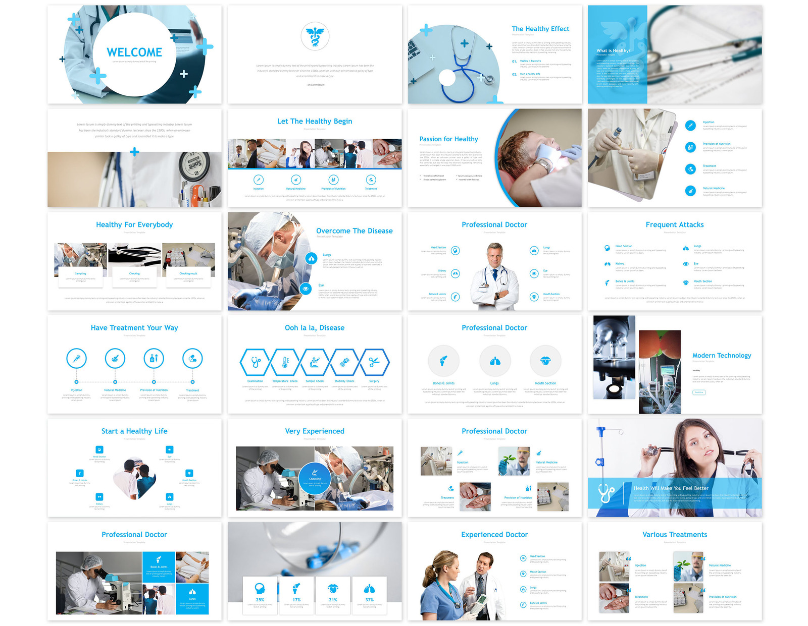 Medical - Professional PowerPoint template - TemplateMonster