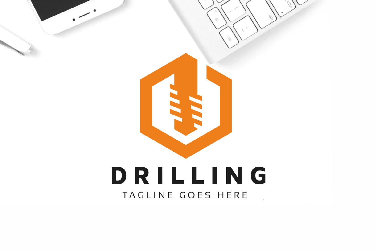 Drilling Logo Template #119485 - TemplateMonster