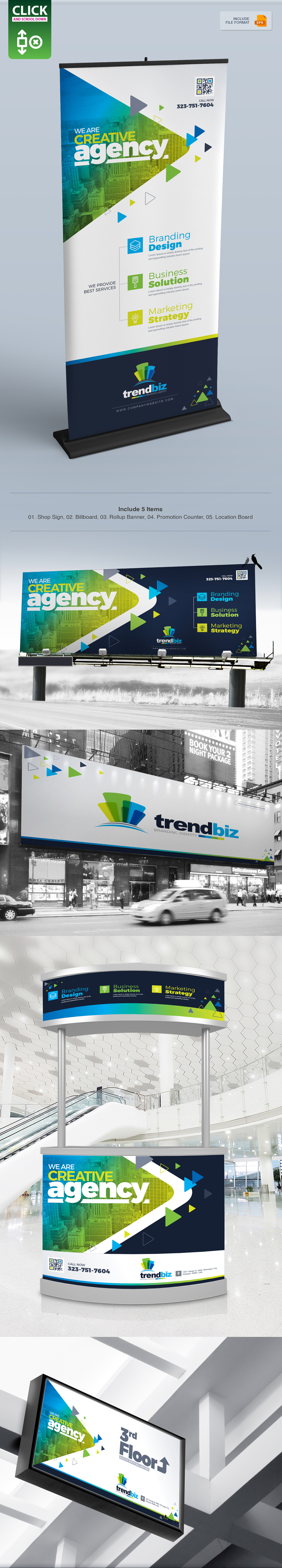 Signage Template | 30+ Individual Items Bundle