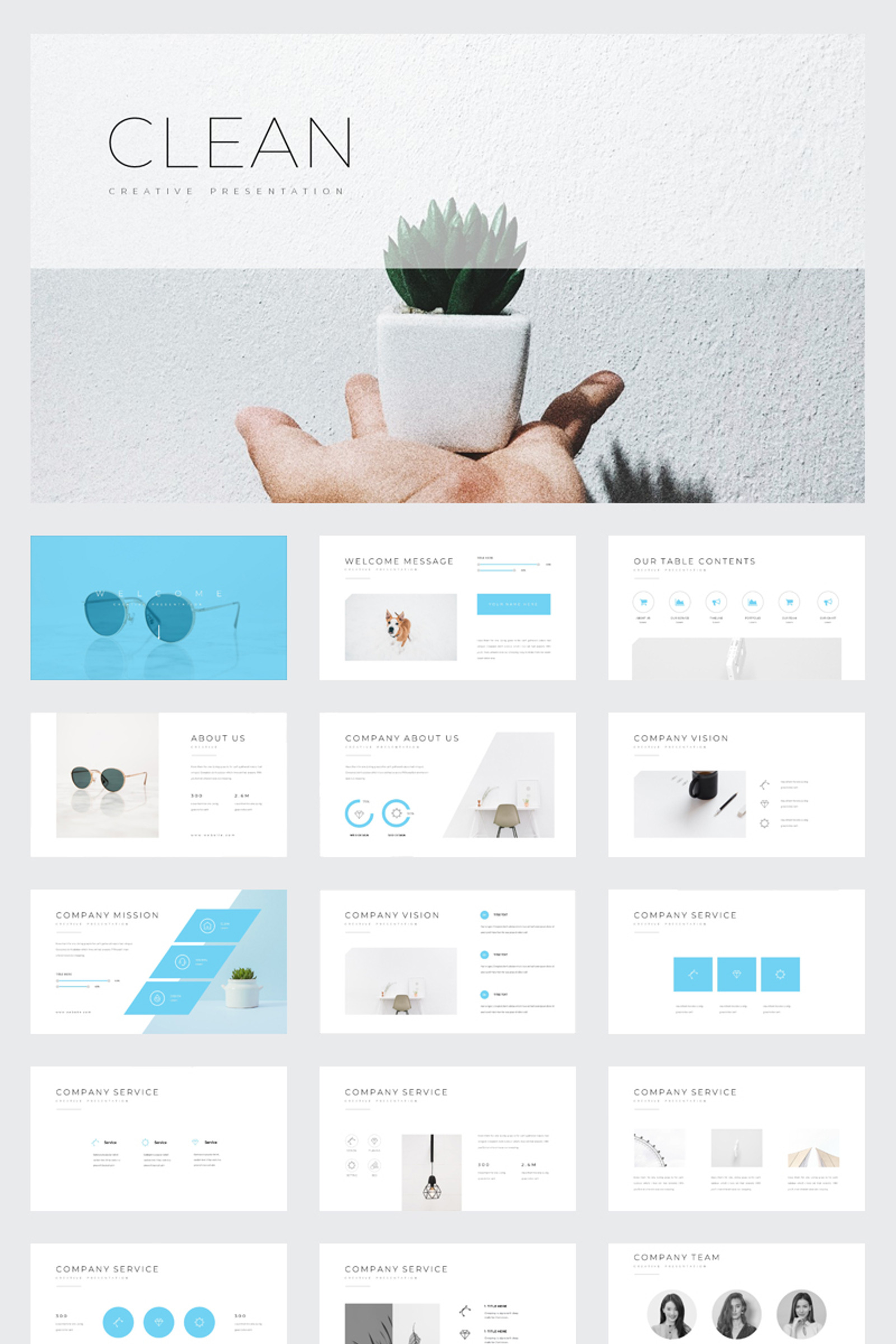 Entire Pack Presentation PowerPoint template