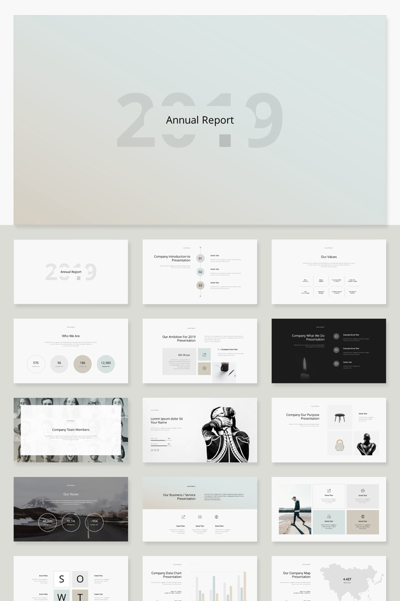 Entire Pack Presentation PowerPoint template