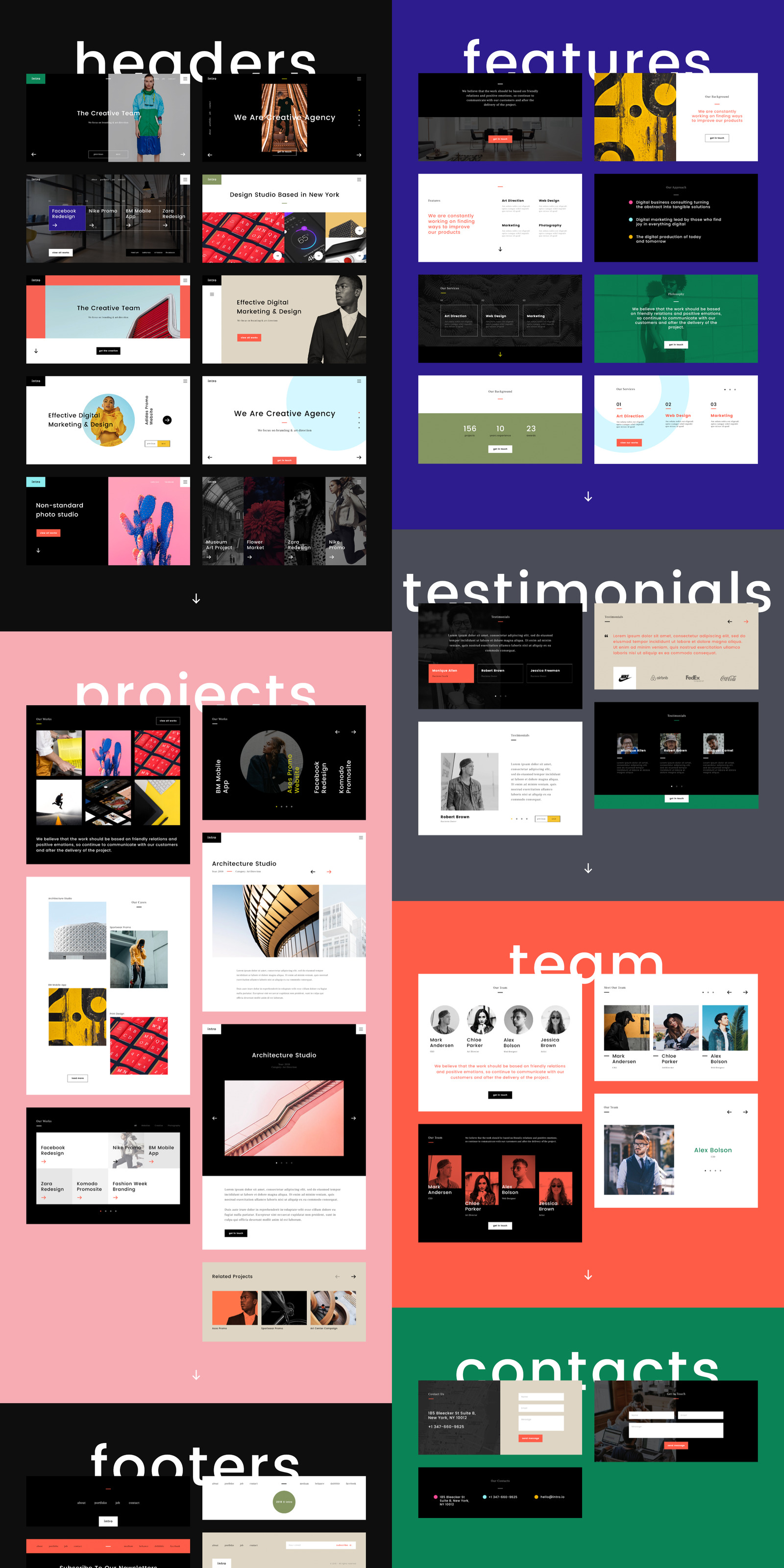 Intro UI Kit #79781 - TemplateMonster