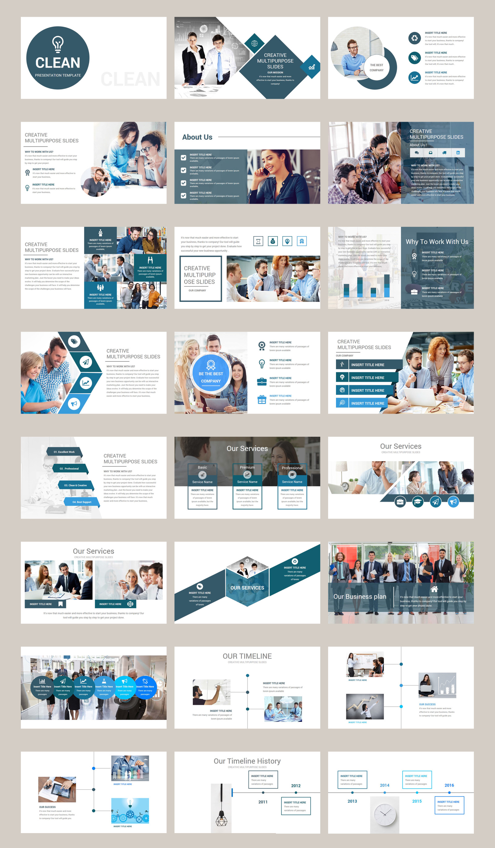 Good Luck 2 in 1 PowerPoint template - TemplateMonster