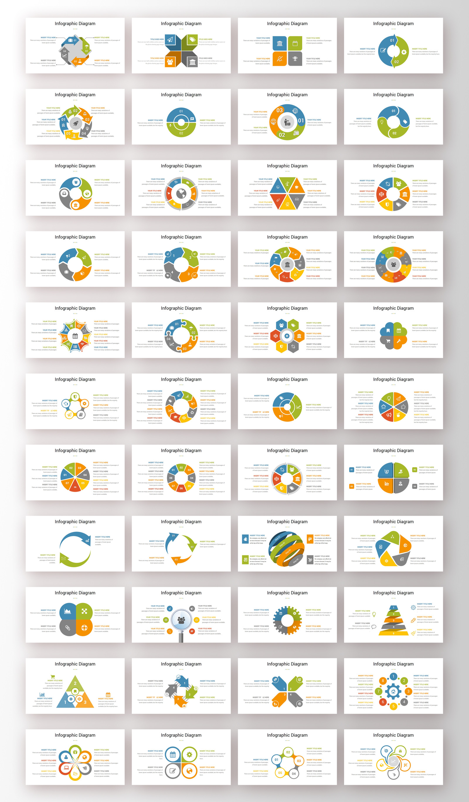 Comprehensive Pack PowerPoint template - TemplateMonster