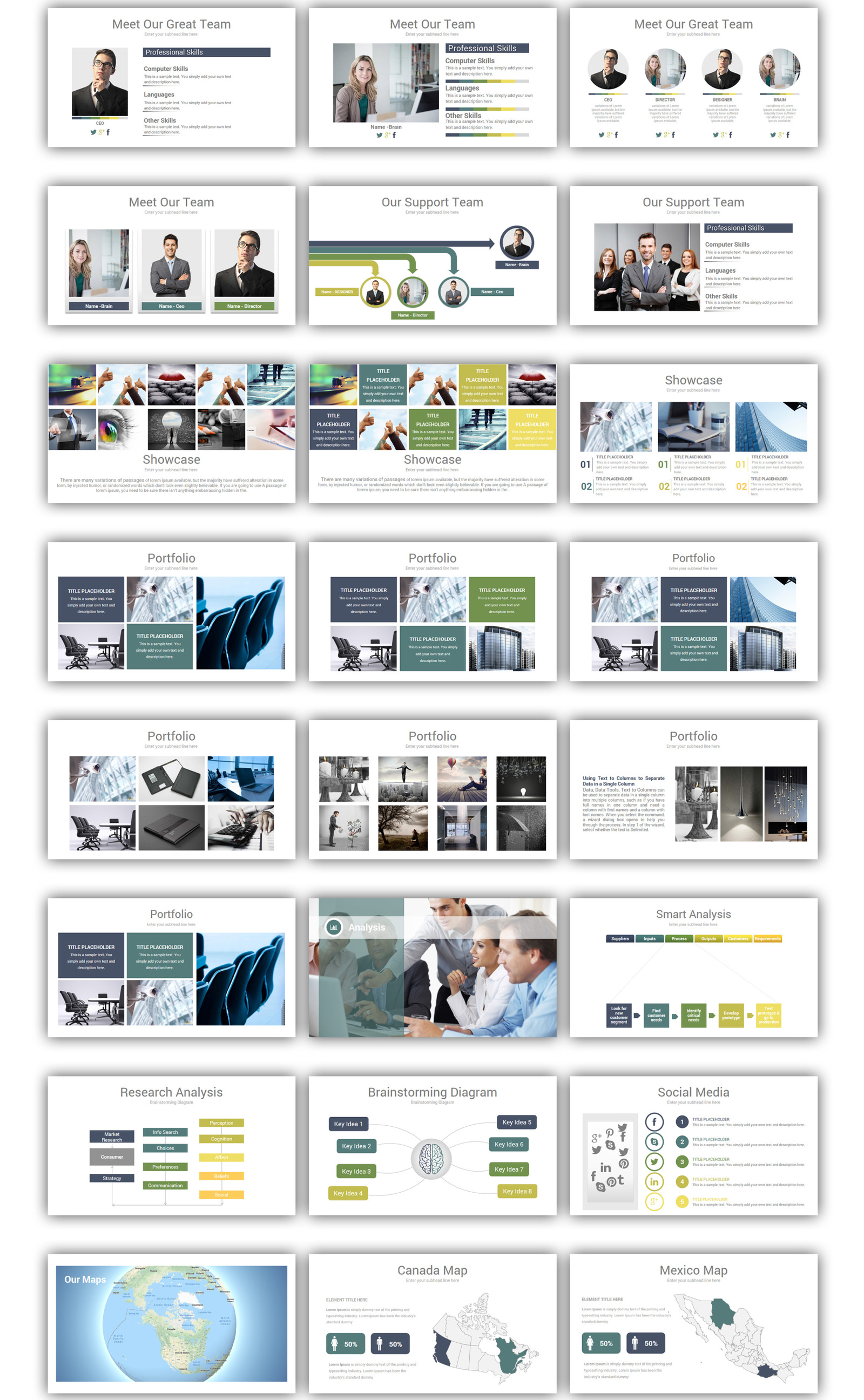 Pro - PowerPoint template #77025 - TemplateMonster