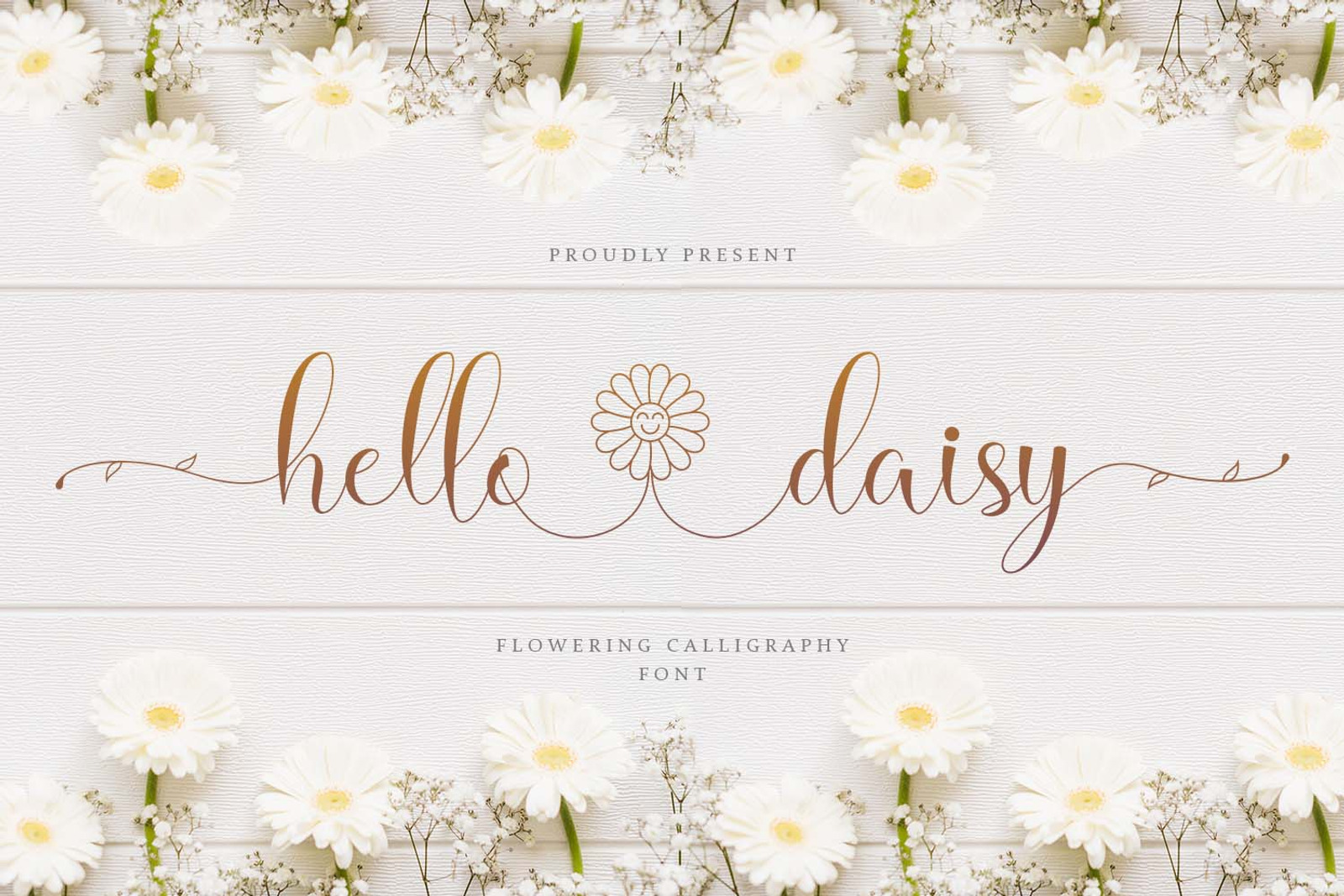 Hello Daisy - Modern Calligraphy Font - TemplateMonster