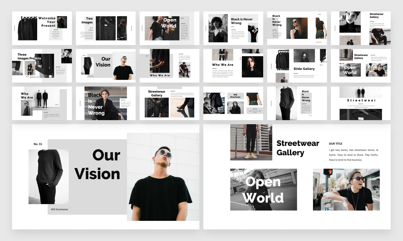 WILL PowerPoint template #91538 - TemplateMonster