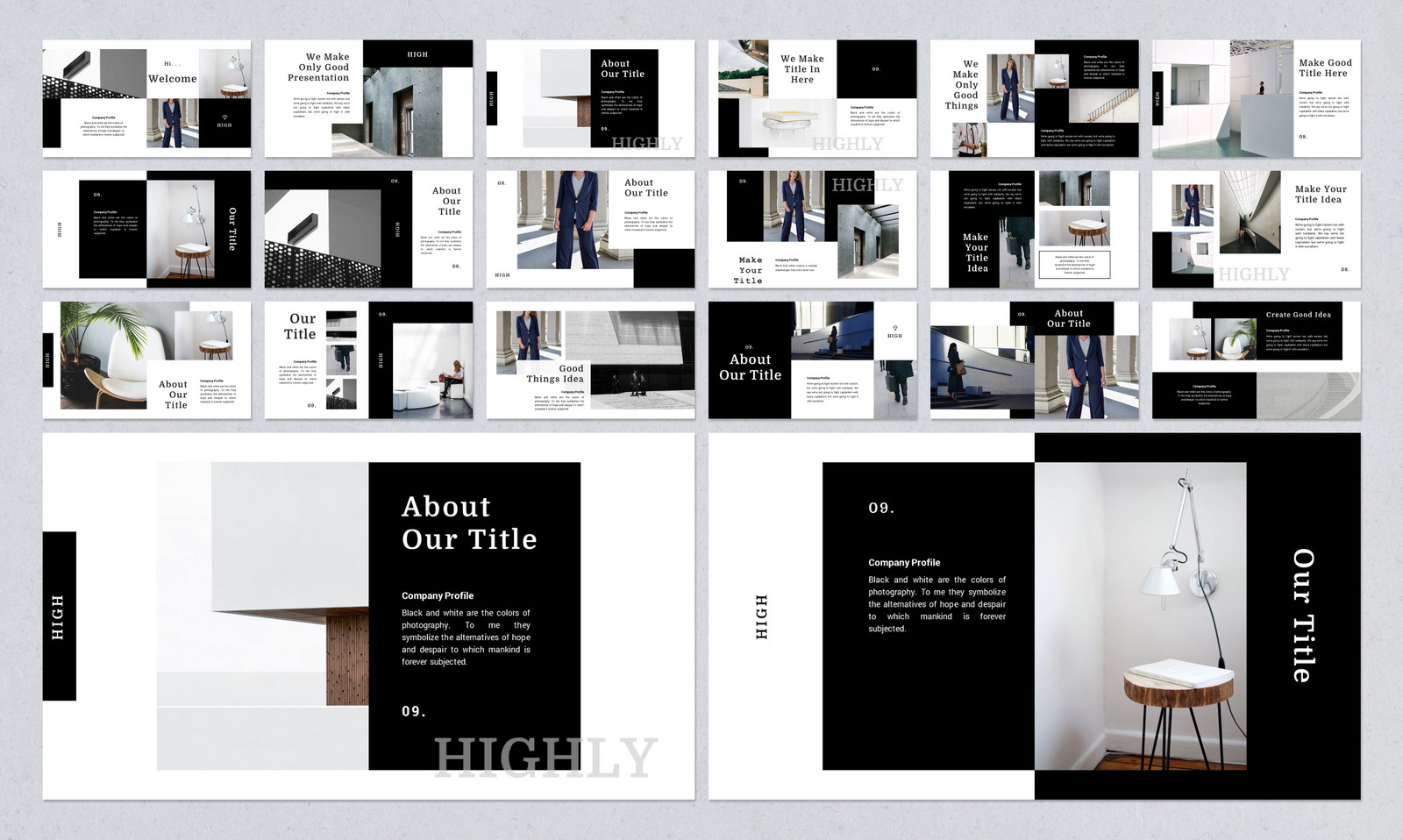 HIGH - Keynote template #93196 - TemplateMonster