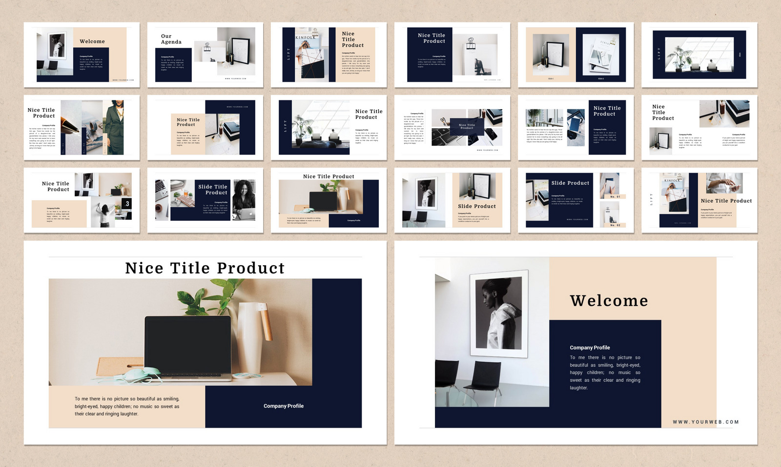 LIFT PowerPoint template #93345 - TemplateMonster